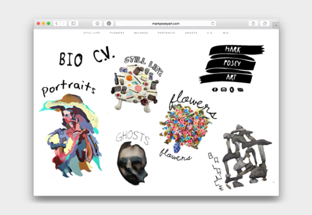 Mark Posey Art - MODERN WEB + GRAPHIC DESIGN